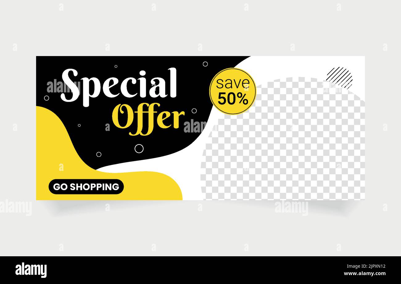 specia offer banner template design Stock Vector Image & Art - Alamy