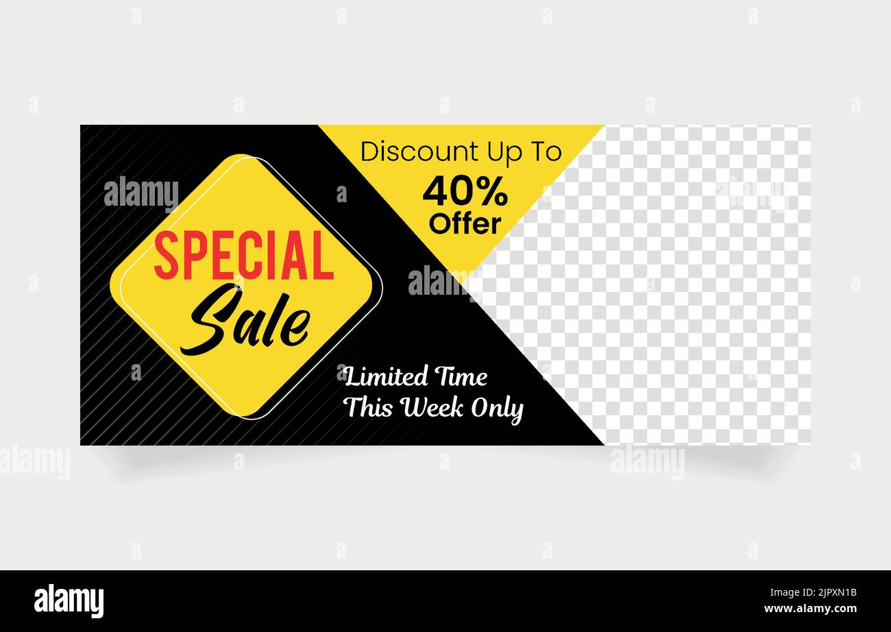 Product advertisement banner Stock Vector Images - Alamy