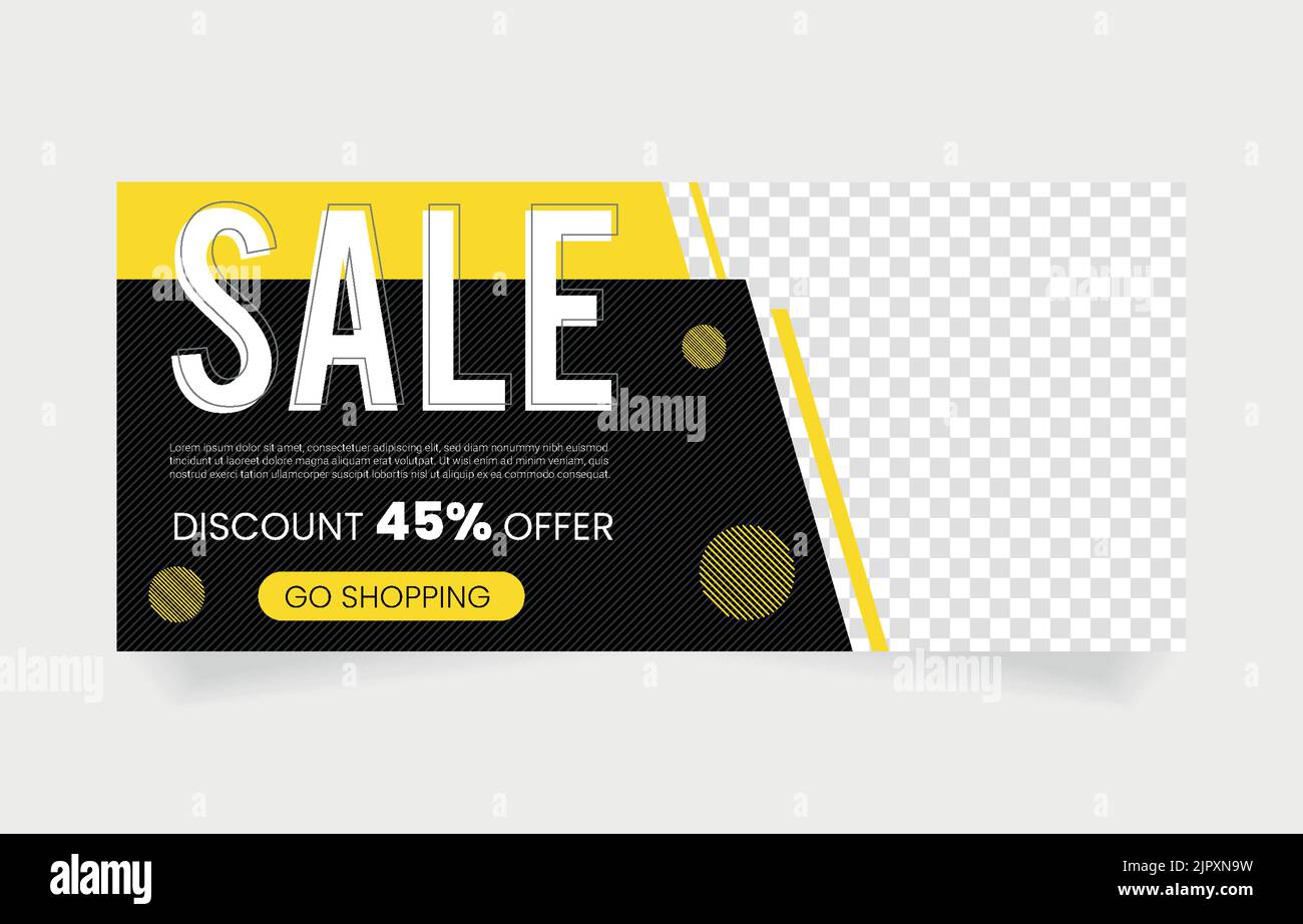 product promo sale template banner design Stock Vector Image & Art - Alamy