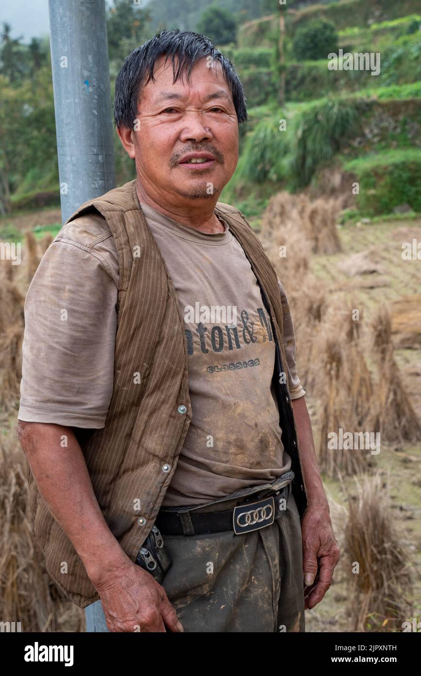 Terraced rice paddy fields provide a scenic agricultural beauty in ...