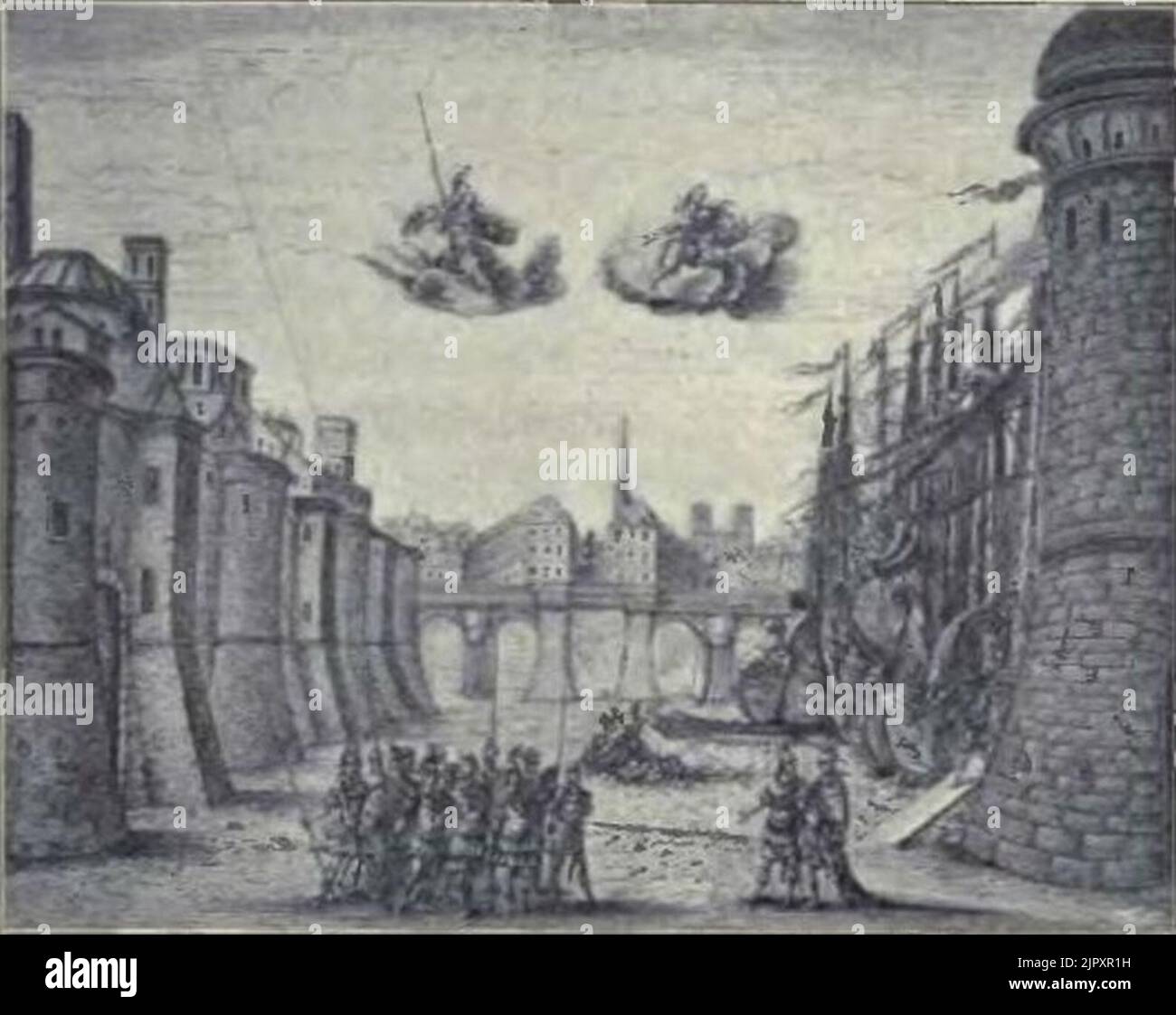 Thetis et Pelée. Paris 1689 Stock Photo - Alamy