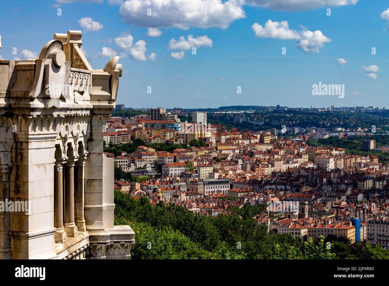 The historical buildings of downtown Lyon, France Stock Photo - Alamy
