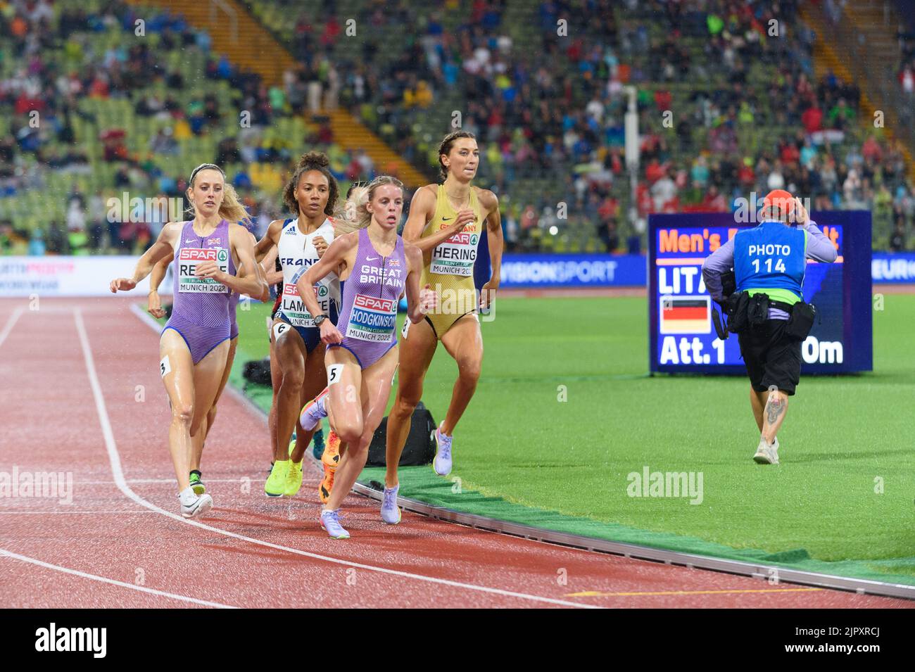 20.8.2022, Munich, Olympiastadion, European Championships Munich 2022 ...