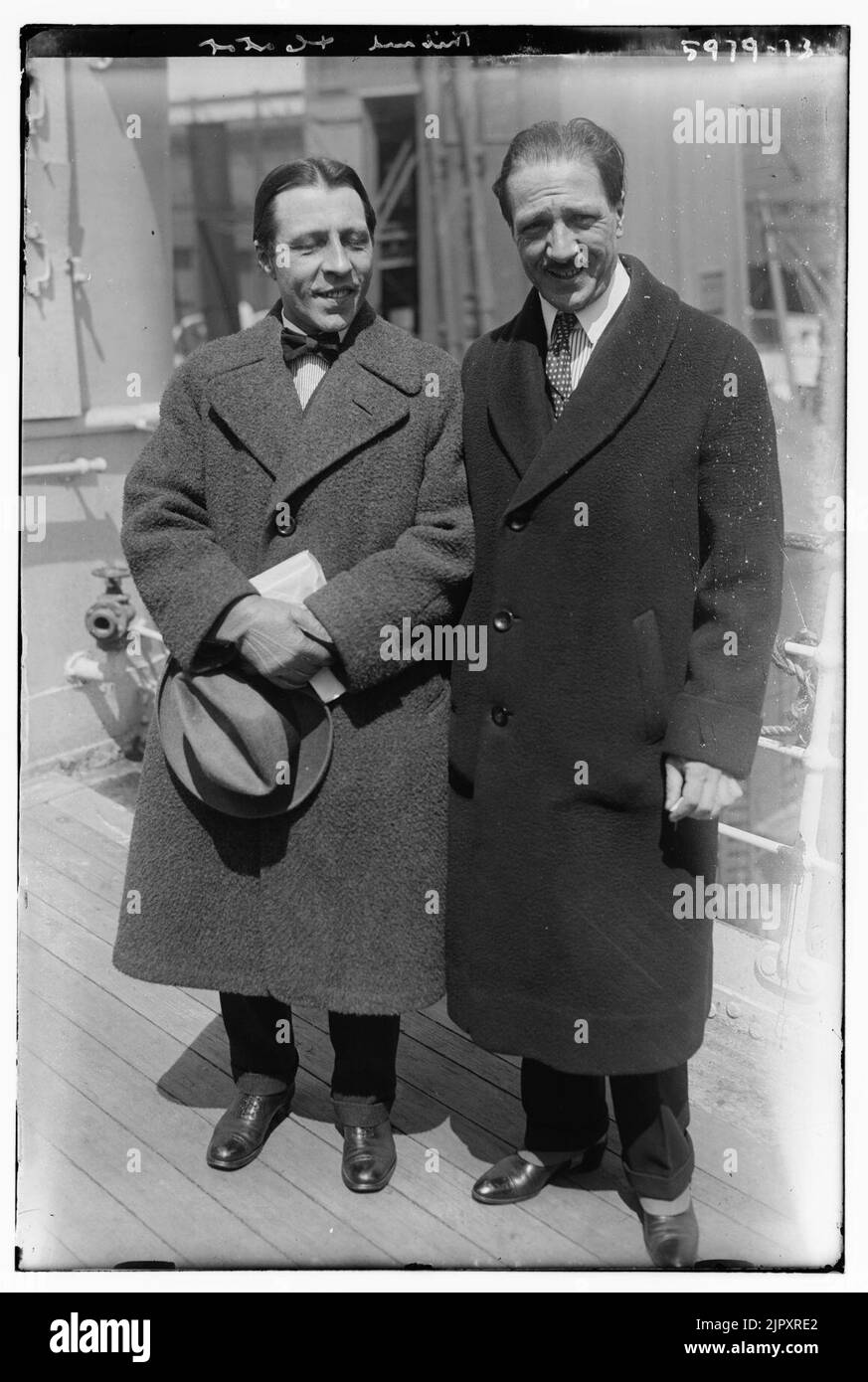 Thibaud and Cortot Stock Photo - Alamy