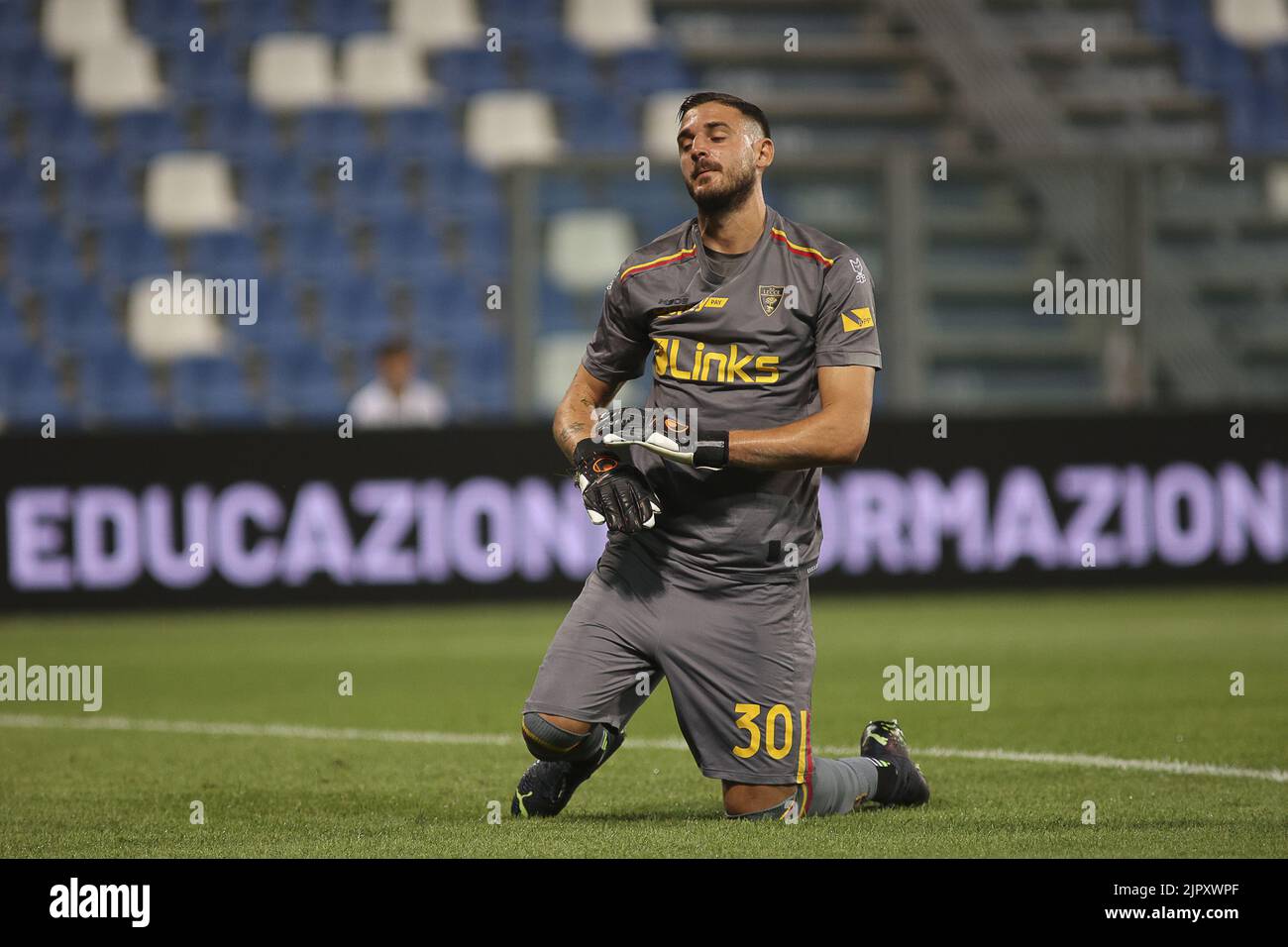 Reggio Emilia, Italy. 20th Aug, 2022. Wladimiro Falcone of US Lecce ...