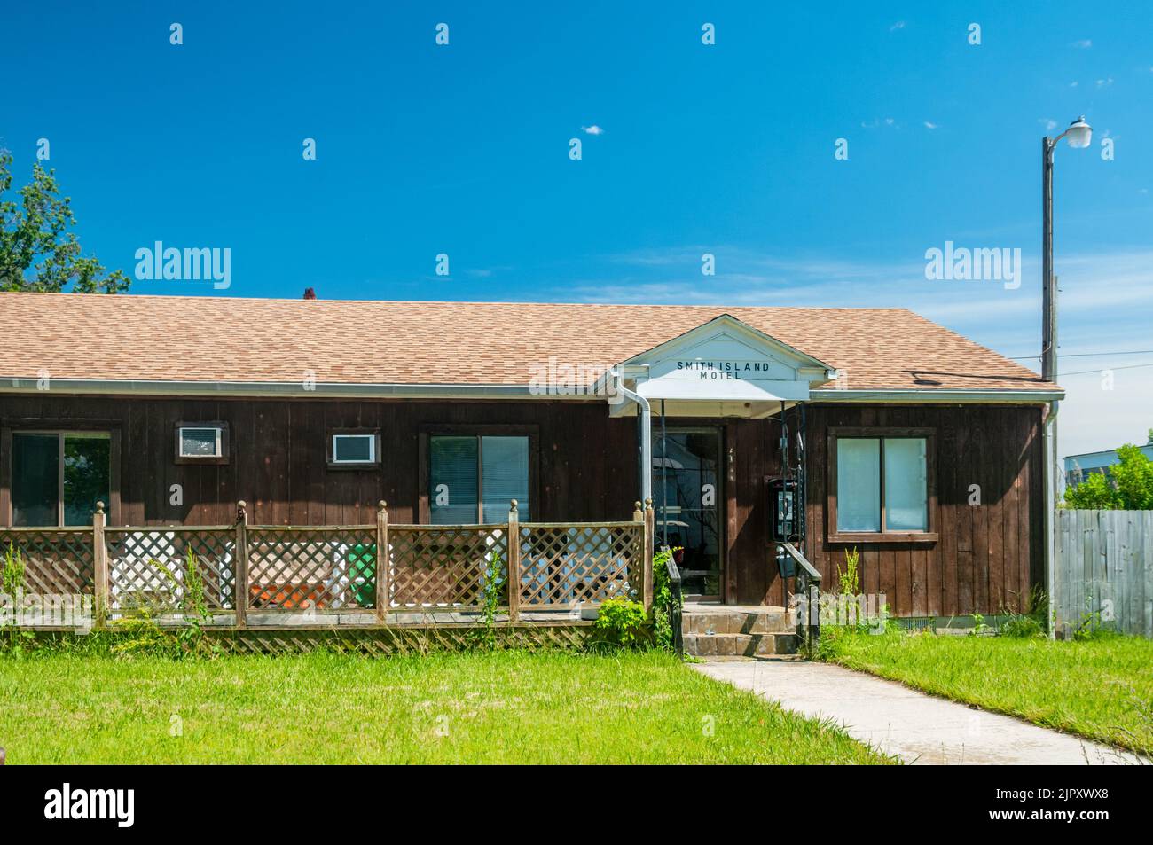 Smith Island Ferry Trip - Smith Island Motel Stock Photo - Alamy
