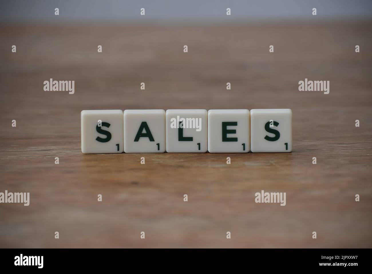 Sales Logo letter Stock Photo - Alamy