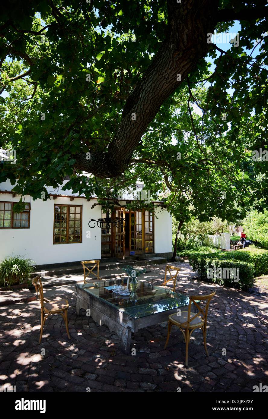A cafe in Wine estate Montpellier Tulbagh Valley South Africa Western ...