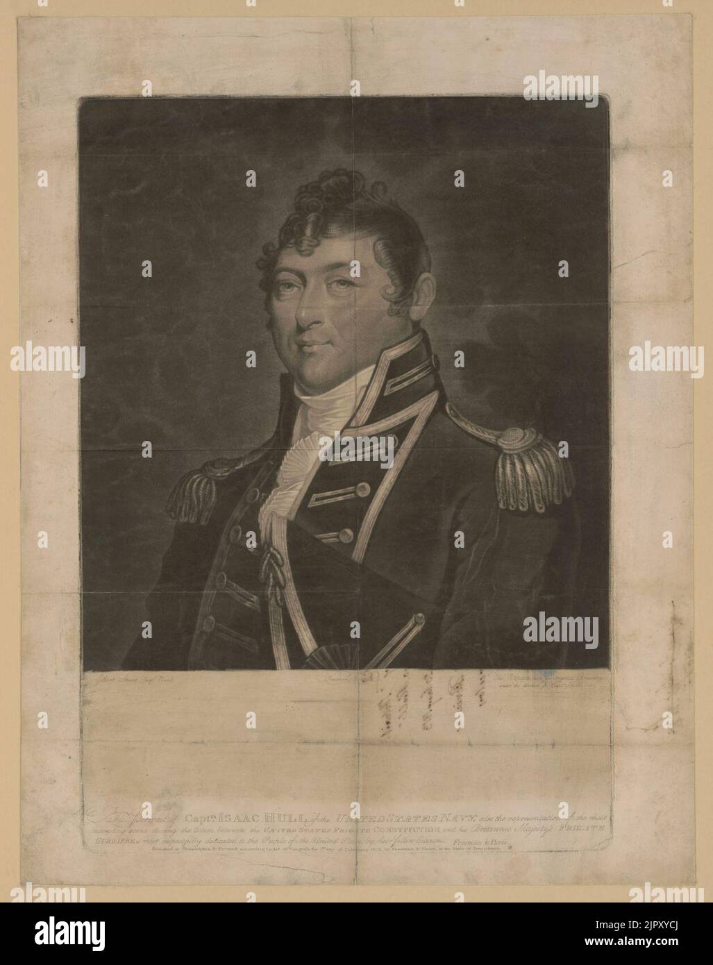 This portrait of Captn. Isaac Hull, of the United States Navy ...