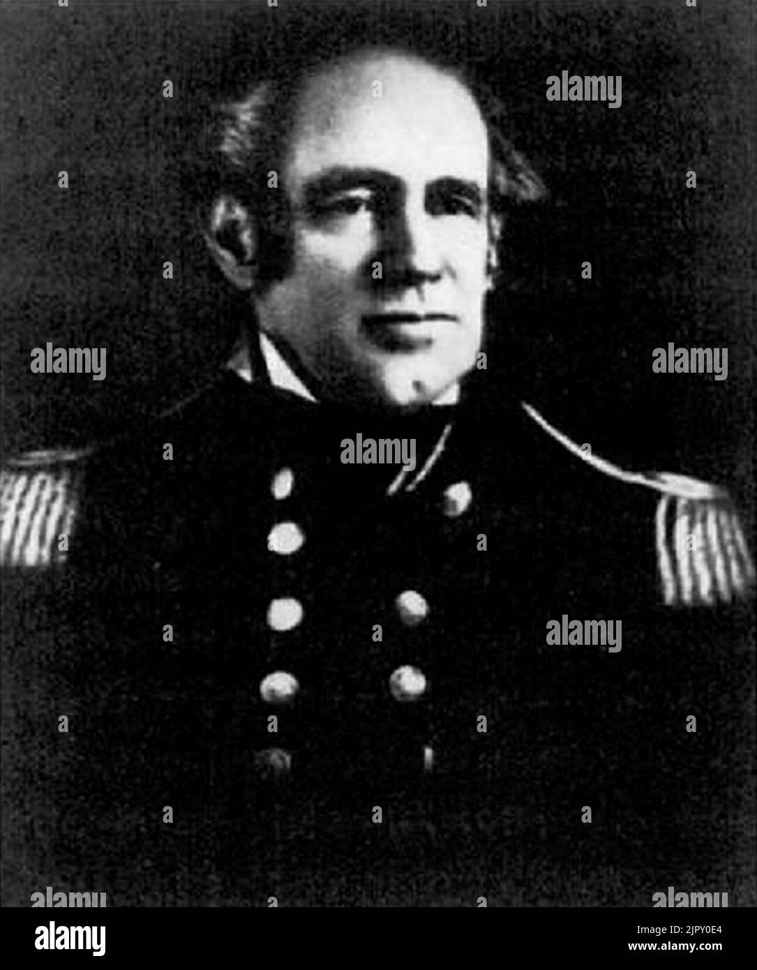 Thomas ap Catesby Jones 1842 Stock Photo - Alamy