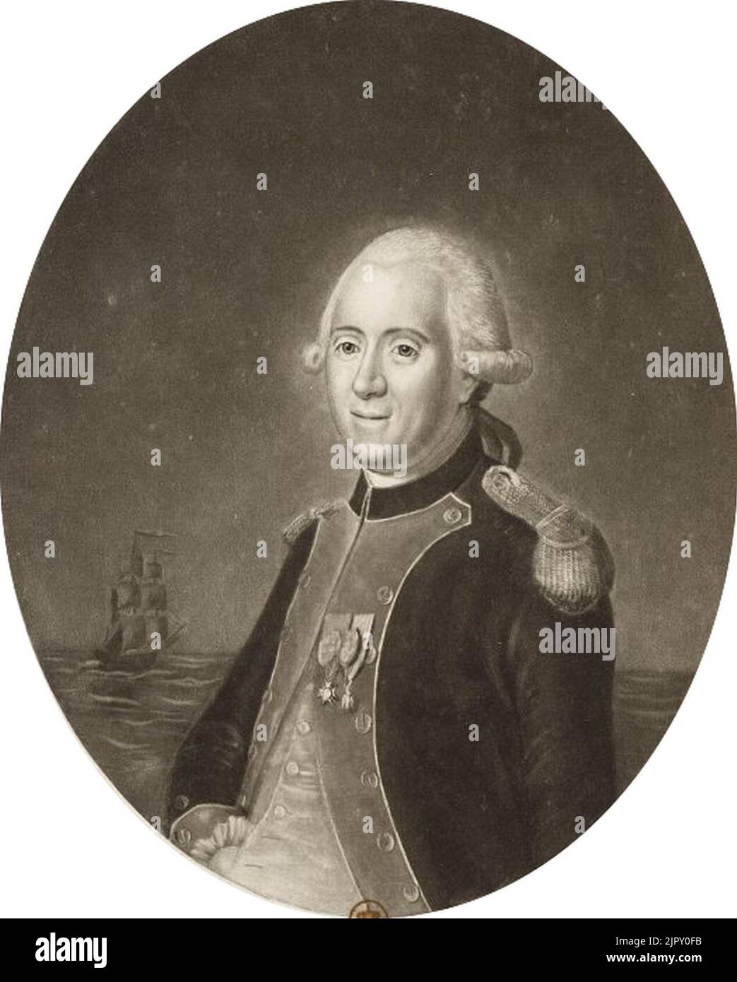 Thomas Antoine de Mauduit du Plessis Stock Photo - Alamy