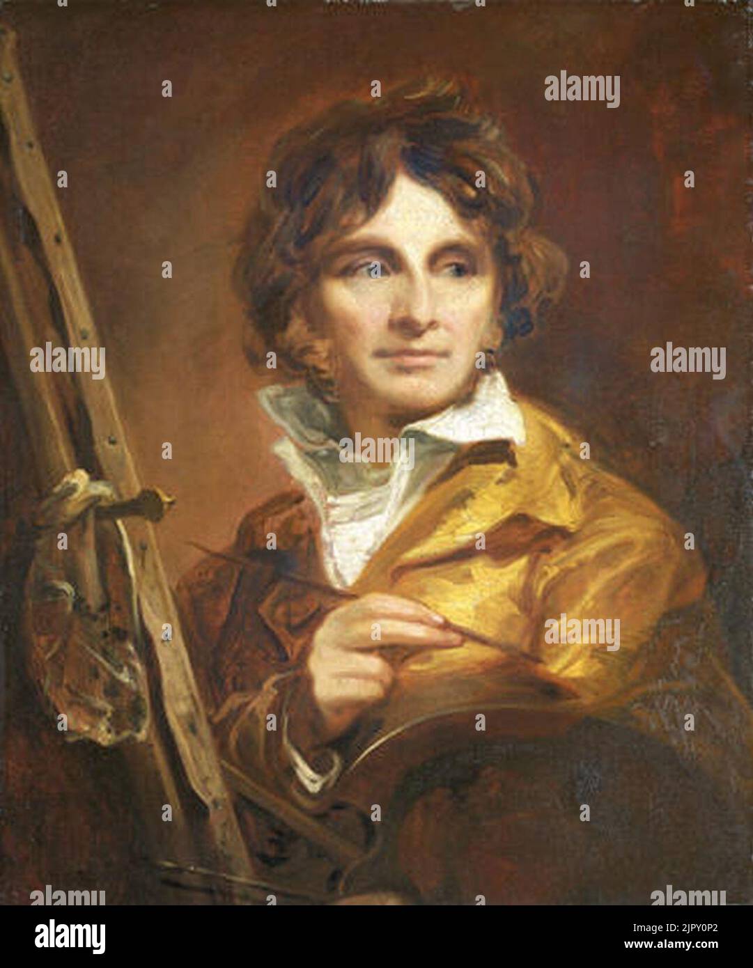 Thomas Barker, Barker of Bath - Self Portrait Stock Photo - Alamy