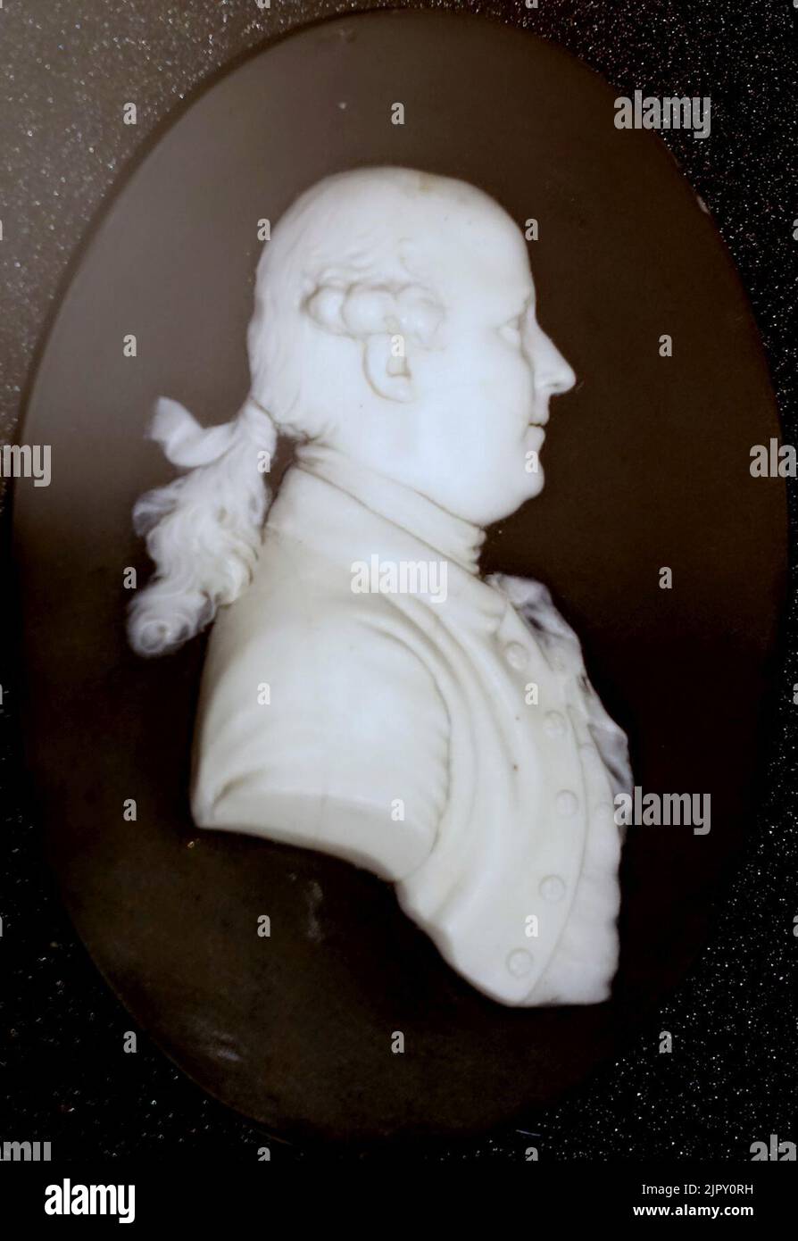 Thomas Bentley by Joachim Smith, modeled in 1773, made c. 1780, white ...