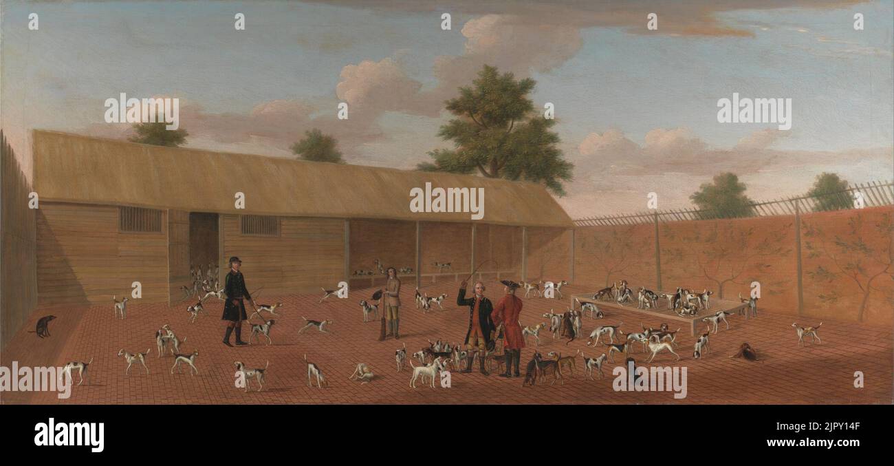 Thomas Butler of Pall Mall - Learning about the Hounds Stock Photo - Alamy