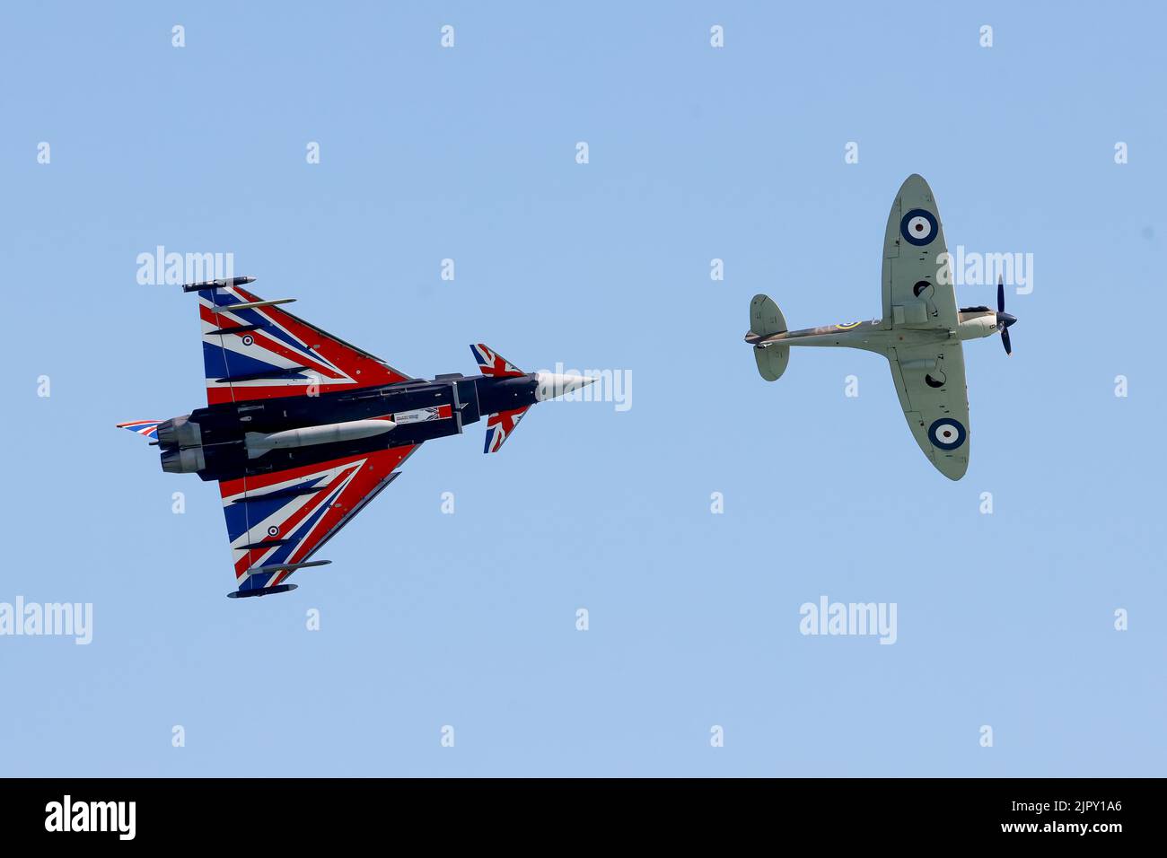 Raf typhoon display team hi-res stock photography and images - Alamy