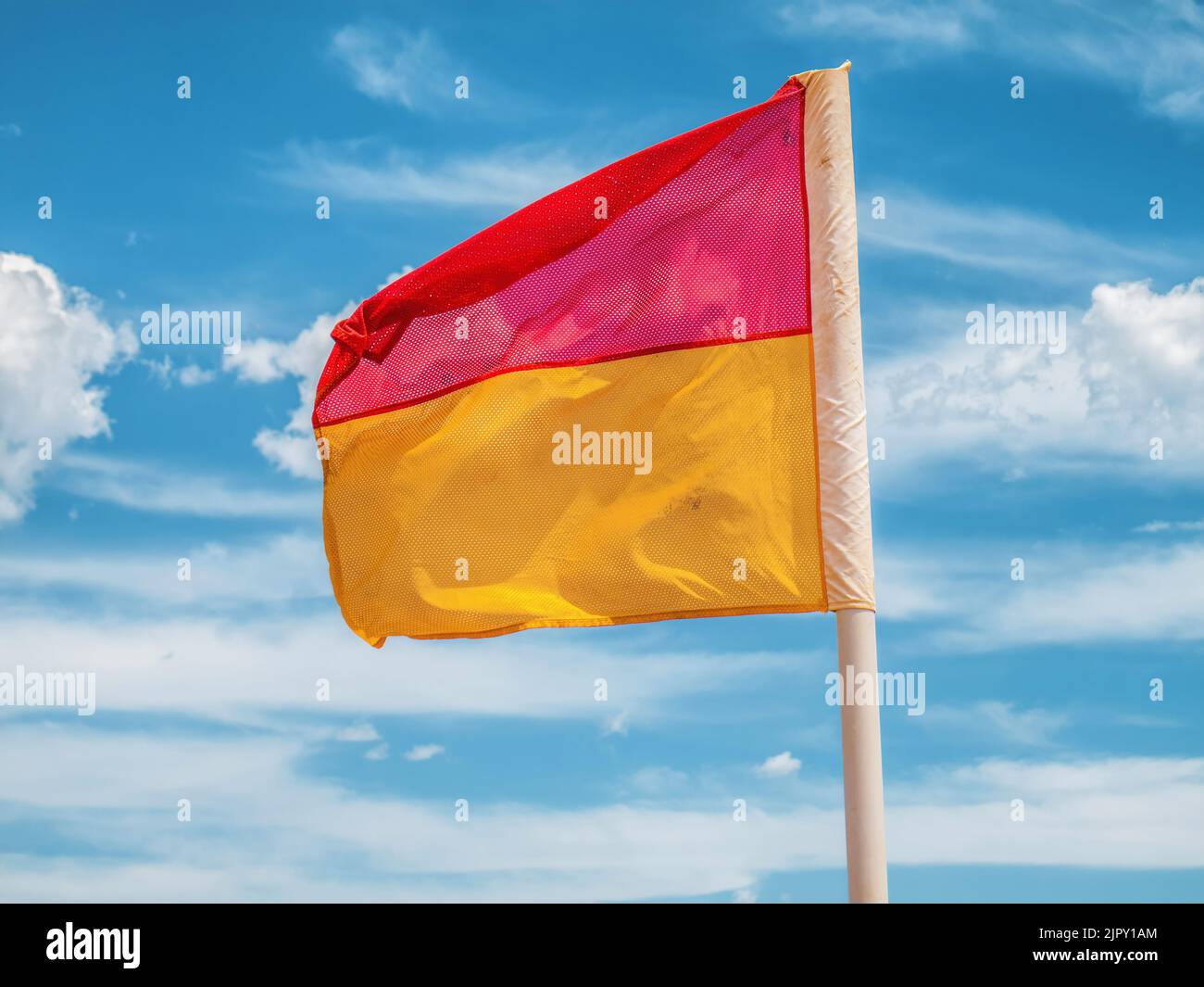 Caution flags hi-res stock photography and images - Alamy