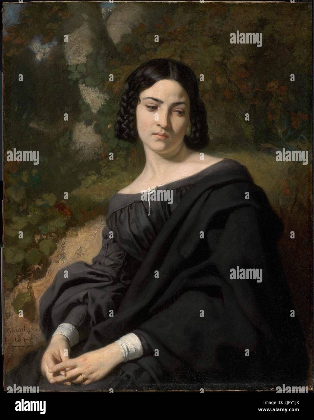 Thomas couture a widow hi-res stock photography and images - Alamy