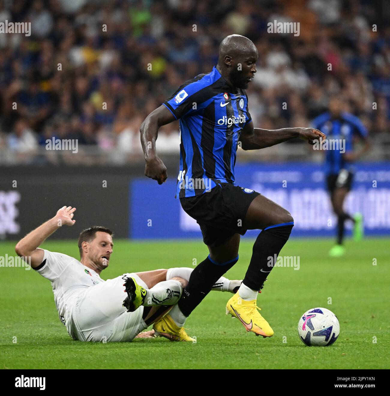 Romelu lukaku inter milan 2022 hi-res stock photography and images - Alamy