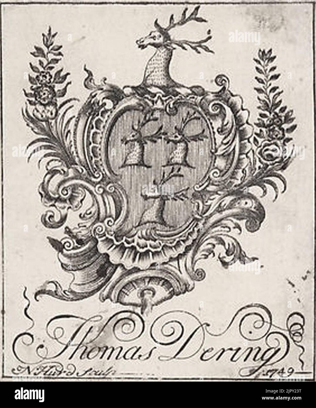 Thomas bookplate hi-res stock photography and images - Alamy