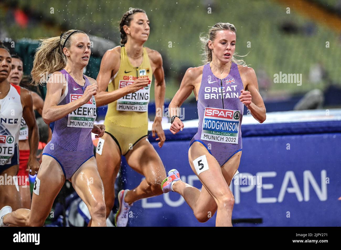 Keely Hodkinson (Great Britain, Gold Medal), Jemma Reekie (Great ...