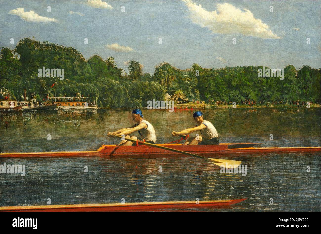 Thomas eakins biglin hi-res stock photography and images - Alamy