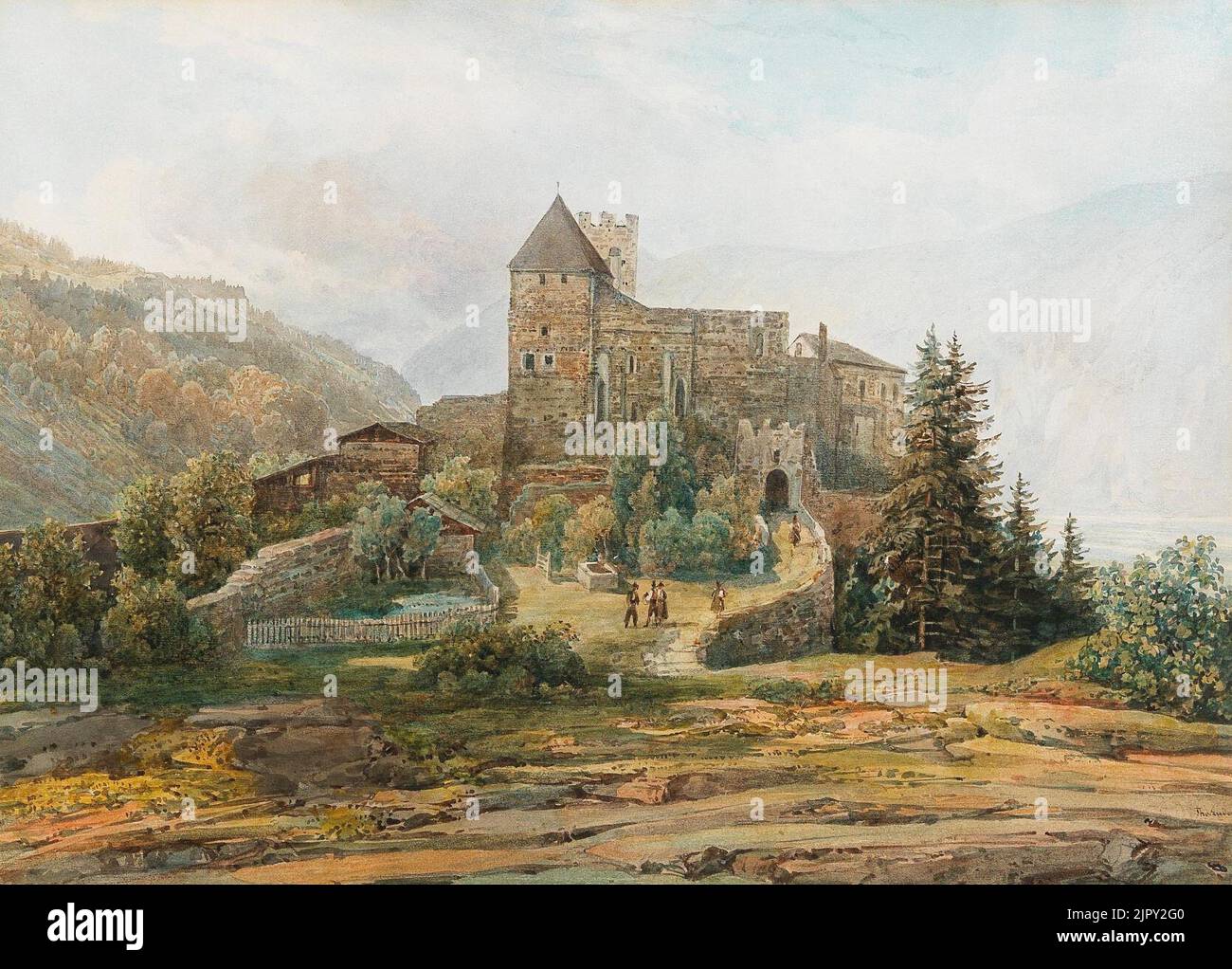 Trostburg castle hi-res stock photography and images - Alamy