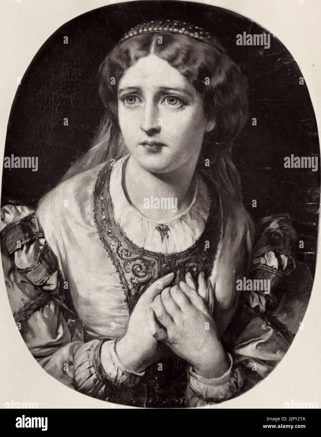 Thomas Francis Dicksee - Desdemona, c. 1879 Stock Photo - Alamy