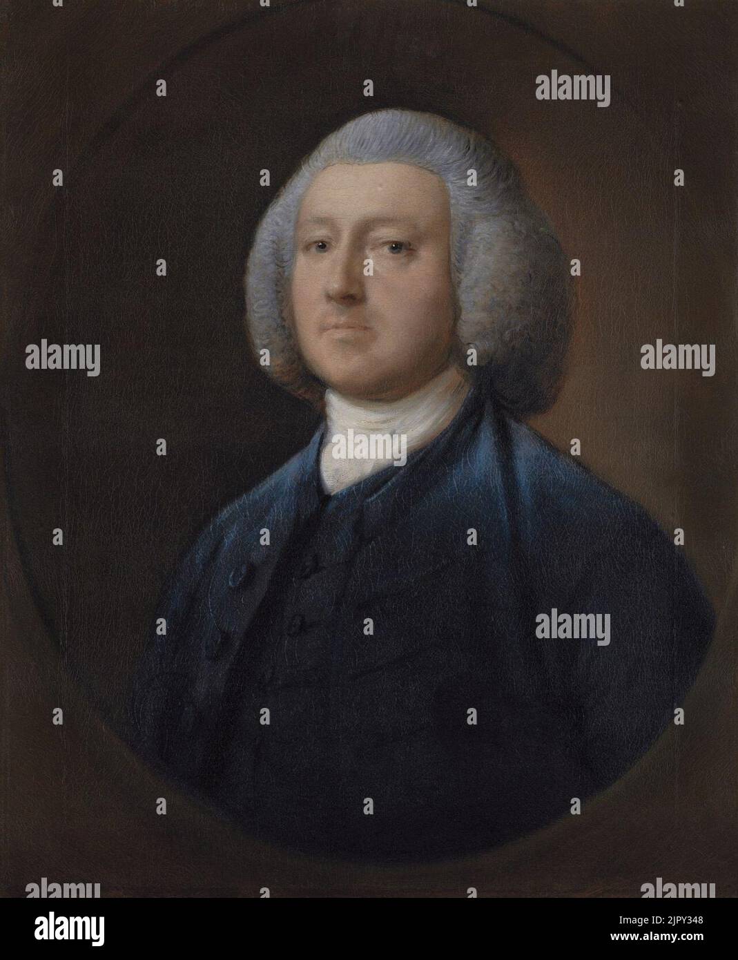 Thomas Gainsborough - Portrait of Dr. William Walcot Stock Photo - Alamy