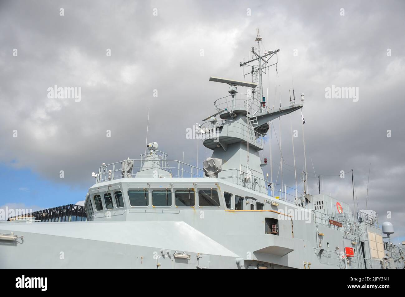 Irish navy ship hi-res stock photography and images - Alamy