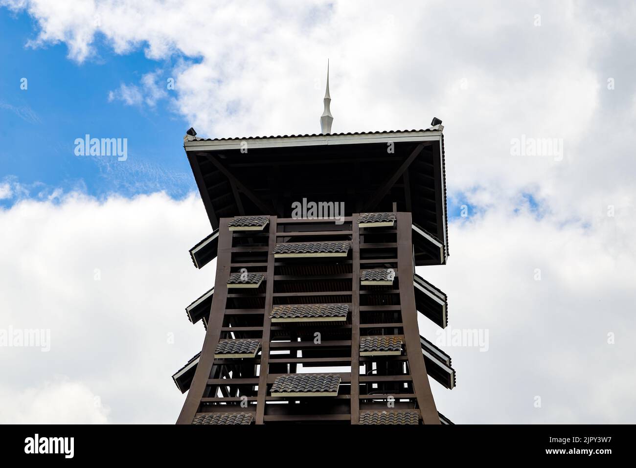 A landscape tower with national characteristics Stock Photo - Alamy
