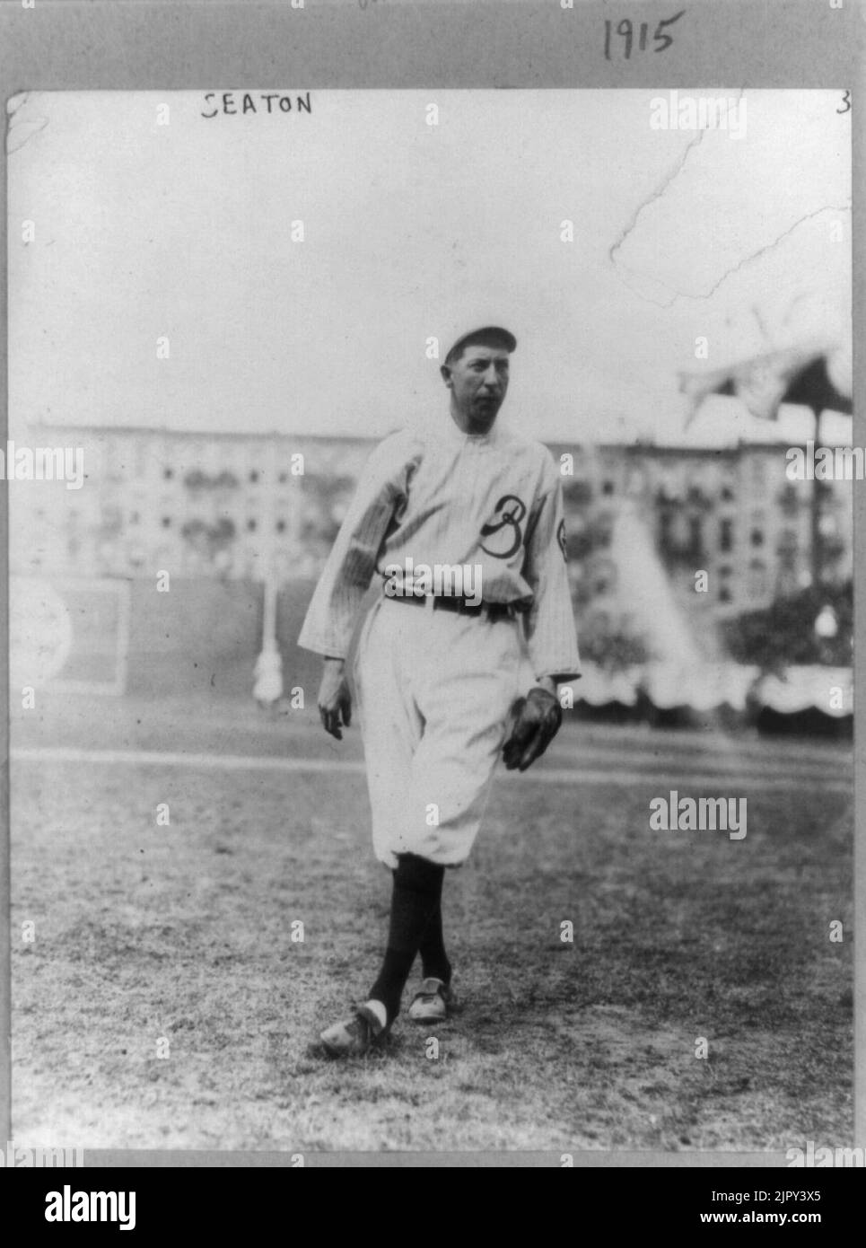 Thomas Gordon Seaton, baseball player with Brooklyn (Fed.), full-length ...