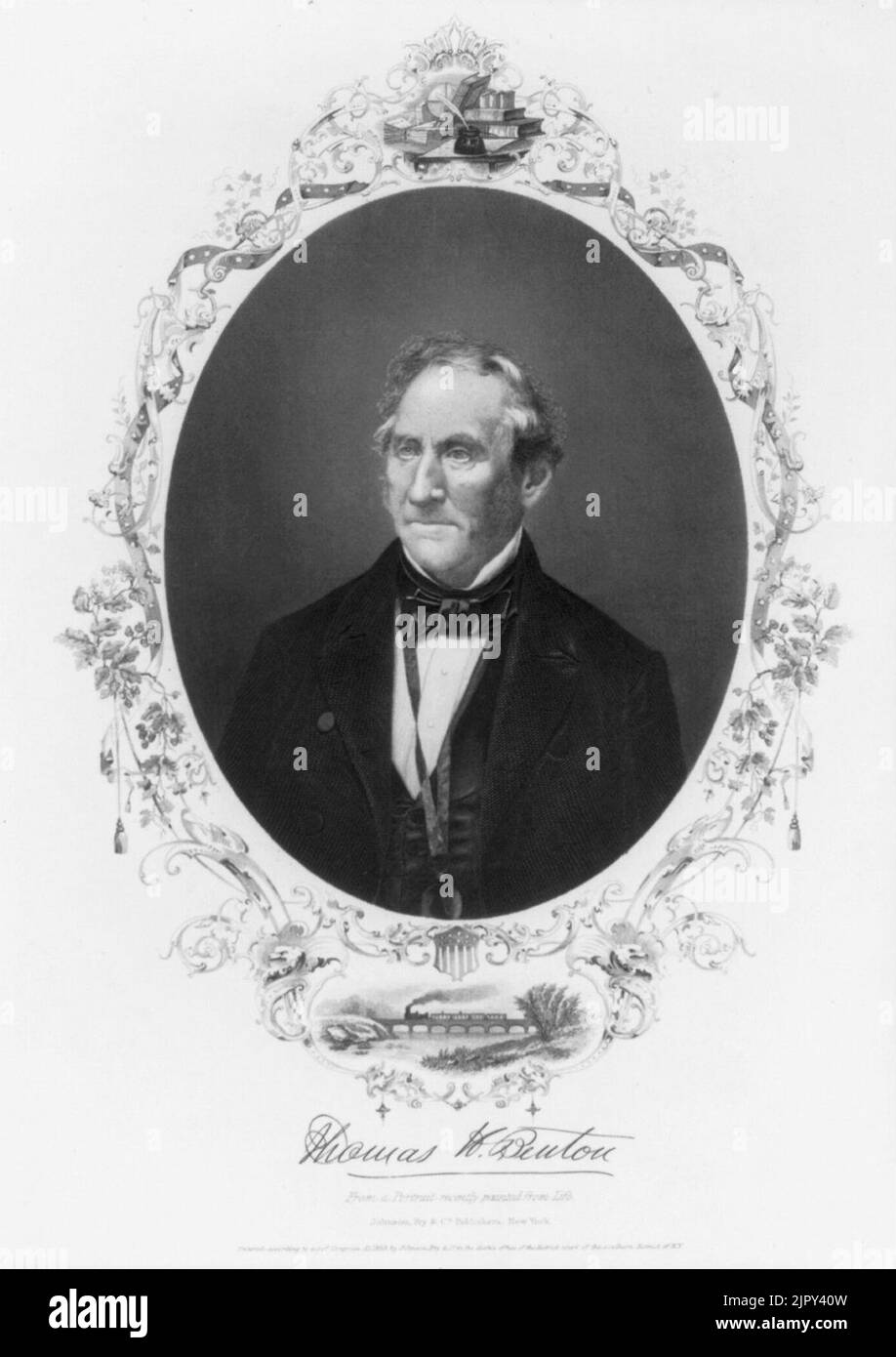 Thomas Hart Benton, 1782-1858 Stock Photo - Alamy