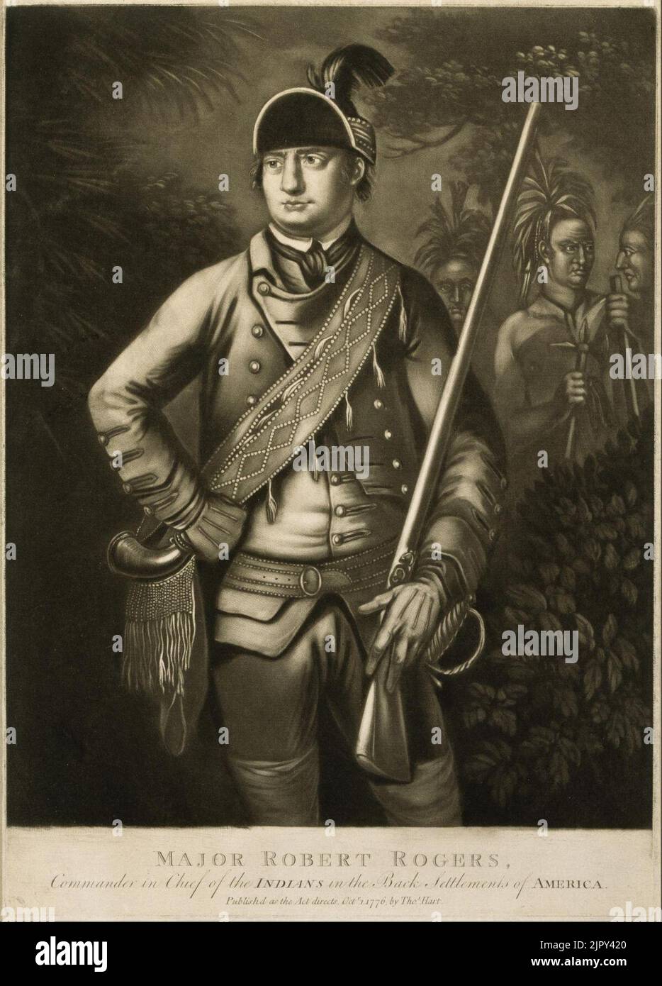 Thomas Hart - Major Robert Rogers, Commander-in-Chief of the Indians in ...
