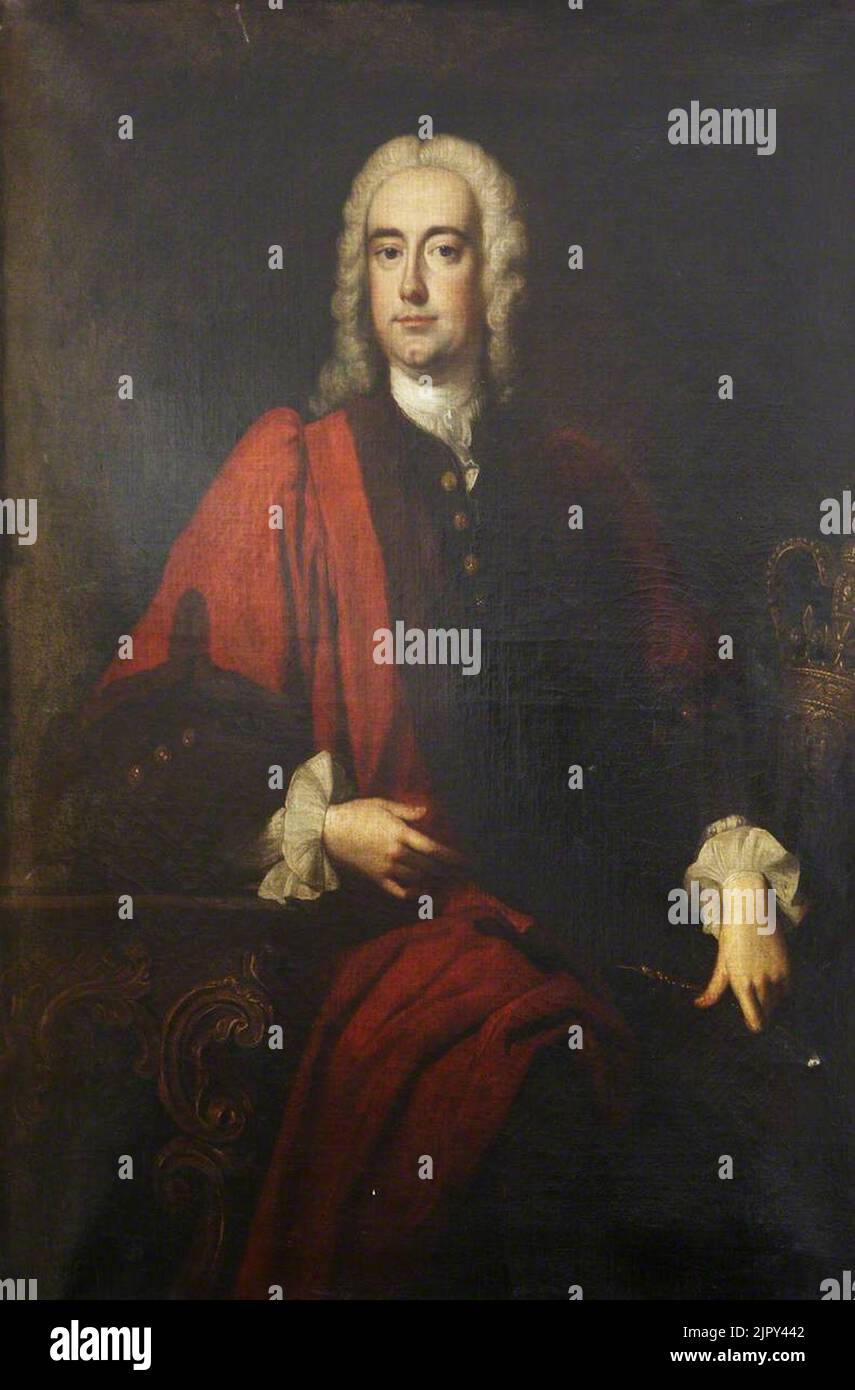 Thomas Heath, Mayor and Sheriff of Exeter Stock Photo - Alamy