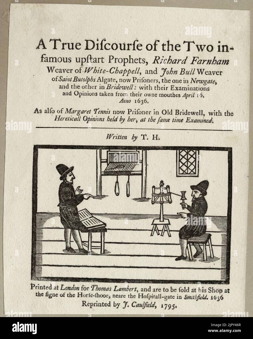 Thomas Heywood, A true discourse of the two infamous upstart prophets ...