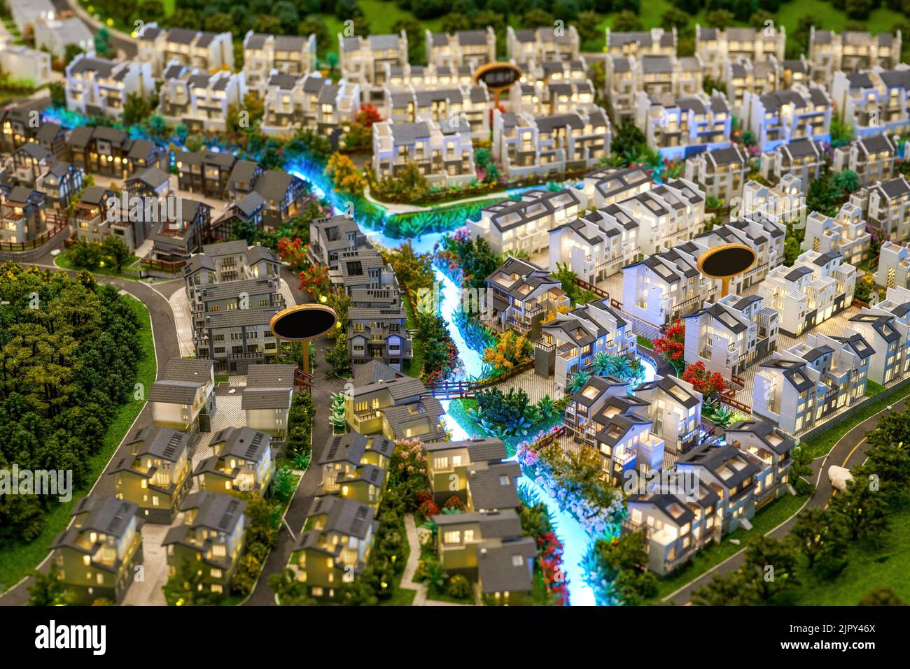 City master plan model hi-res stock photography and images - Alamy
