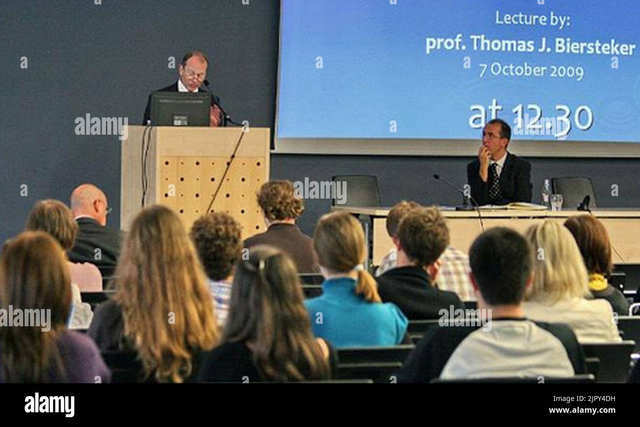 Thomas J. Biersteker Stock Photo - Alamy