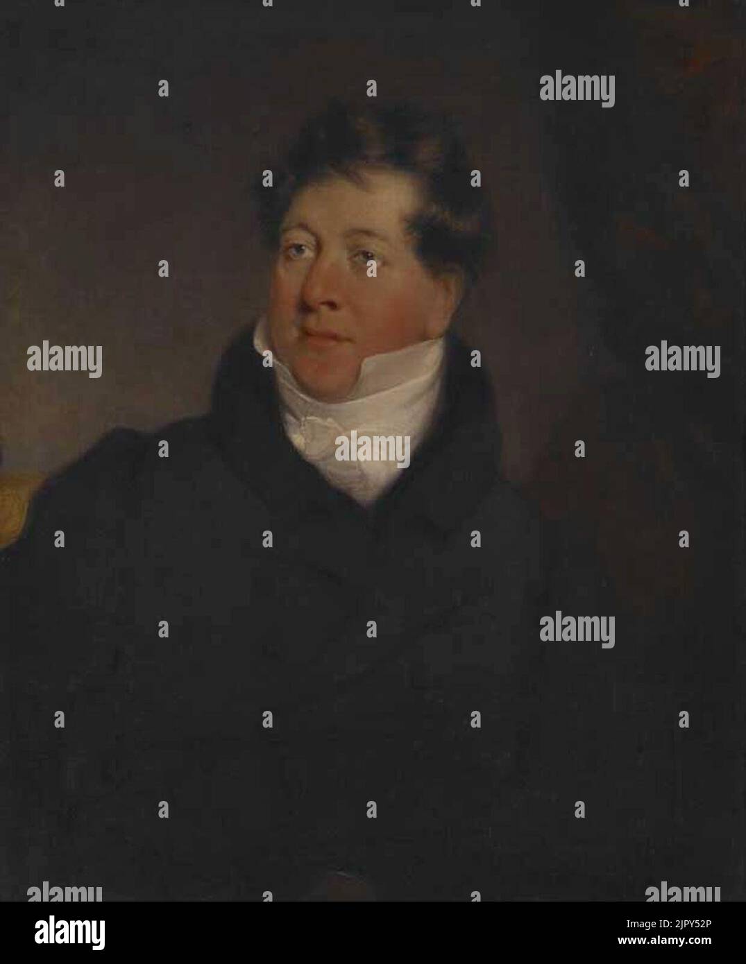 Thomas Lawrence - Portrait of Lord Cavendish Stock Photo - Alamy