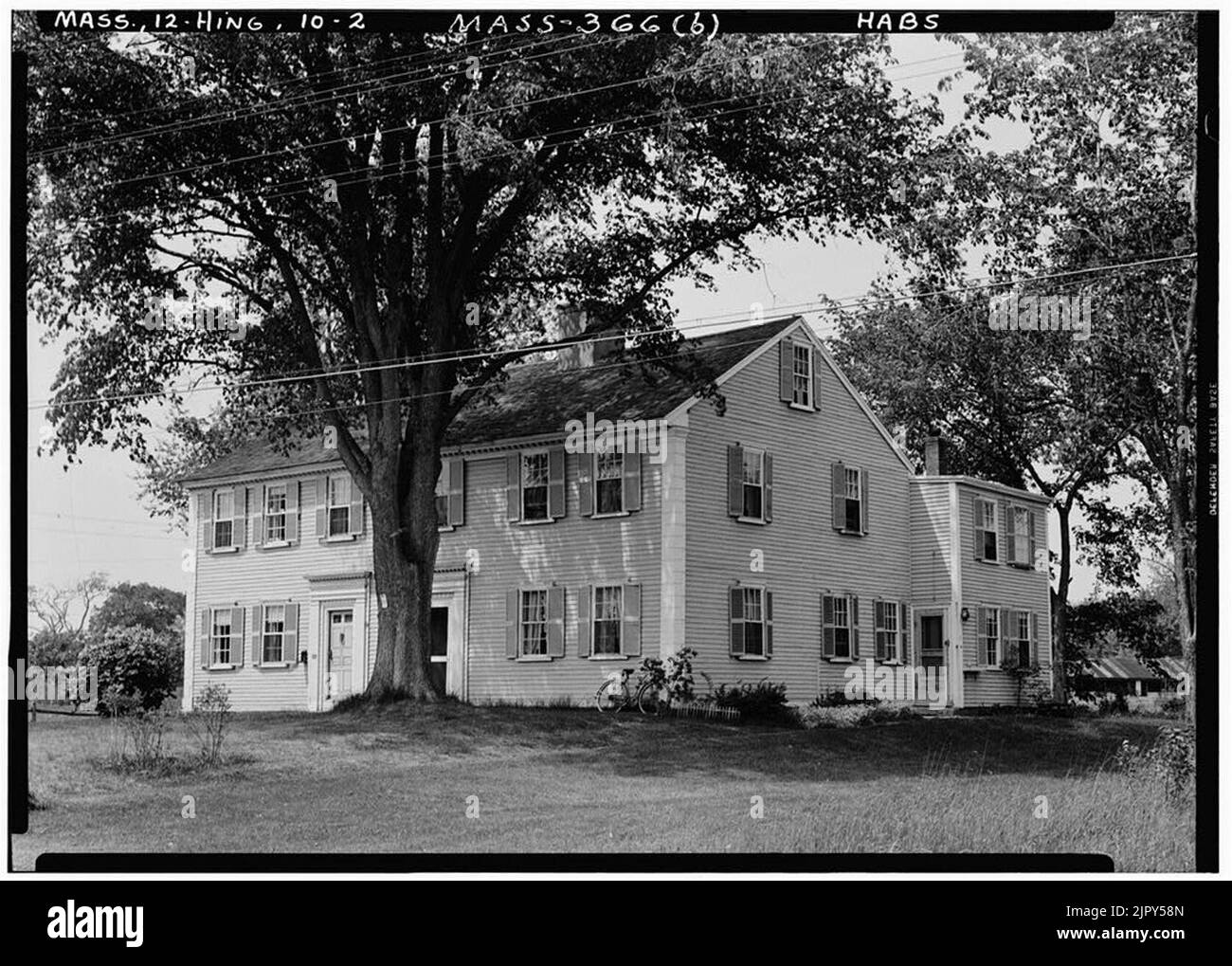 Thomas Loring House Hingham Stock Photo - Alamy