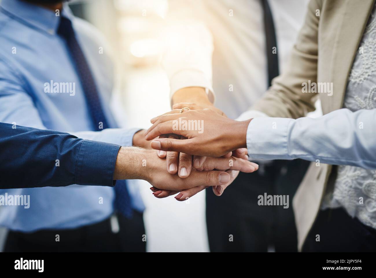 Theres no substitute for a strong team. a group of businesspeople ...