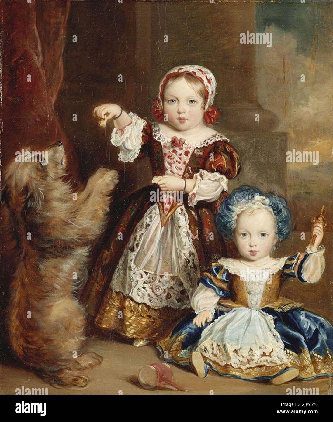 Thomas Musgrove Joy (1812-66) - Victoria, Princess Royal, with Albert ...