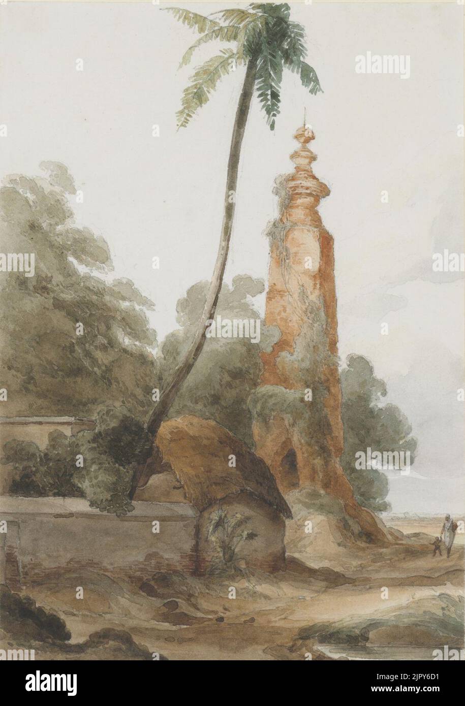 Thomas prinsep ruins in the sundarbans112800 Stock Photo - Alamy