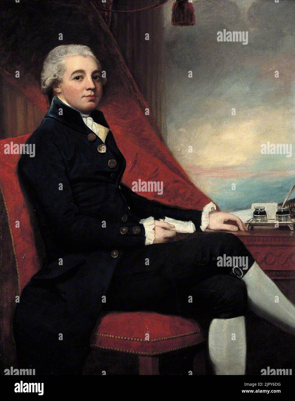 Thomas Raikes Romney Stock Photo - Alamy