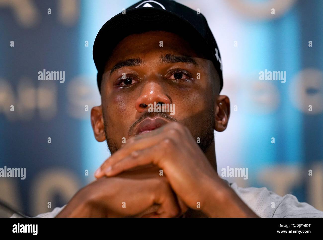 Anthony joshua following defeat hi-res stock photography and images - Alamy