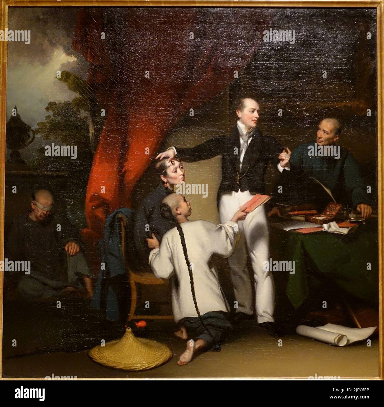 Thomas Richardson Colledge, M.D., and His Assistant Afun in Their ...