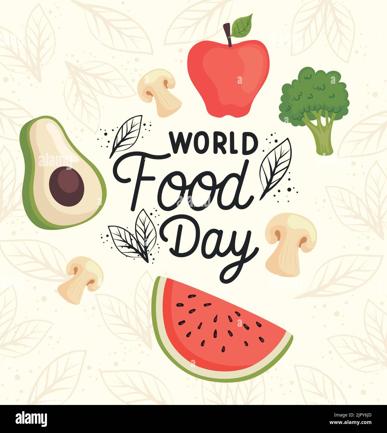 world food day lettering Stock Vector Image & Art - Alamy