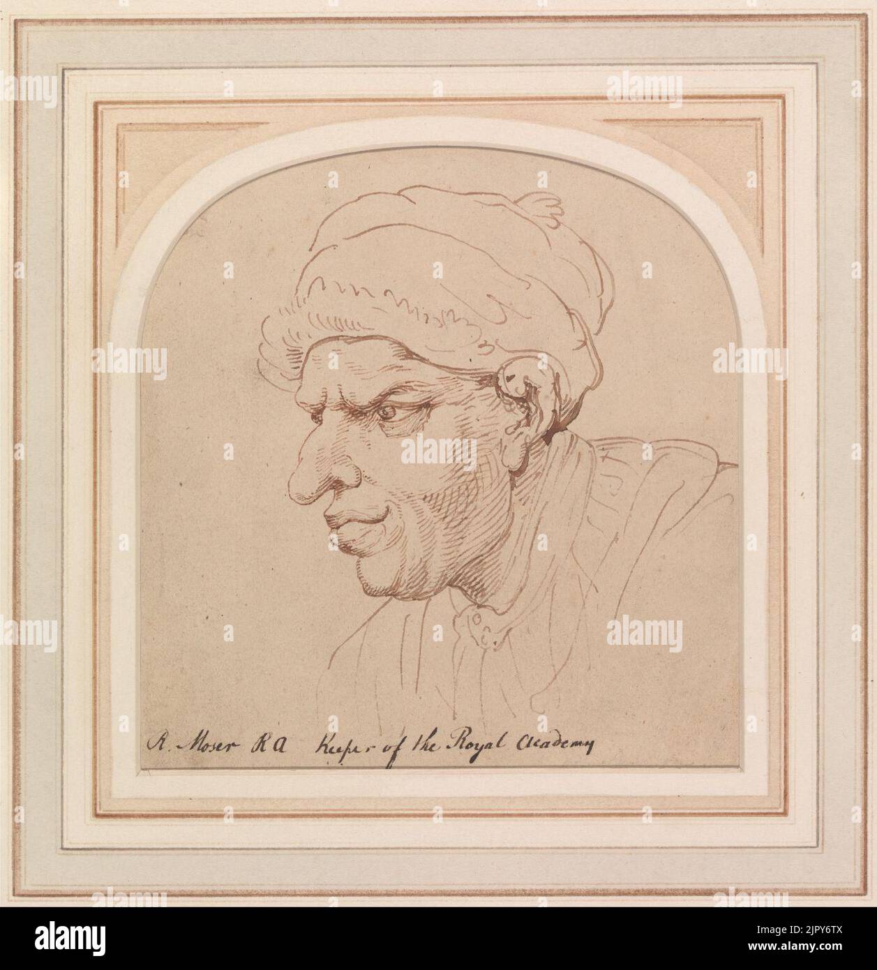 Thomas Rowlandson - George Moser Stock Photo - Alamy