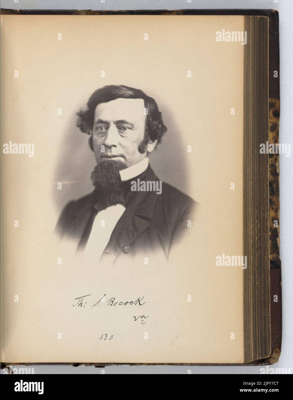 Thomas S. Bocock, Representative from Virginia, Thirty-fifth Congress ...