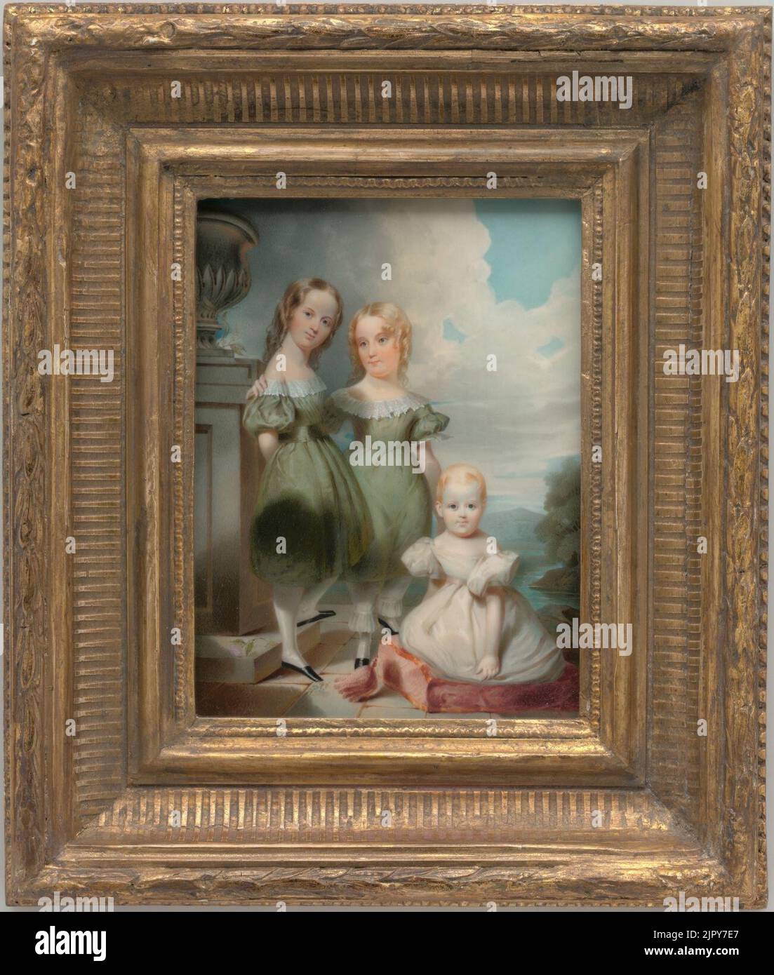 Thomas Seir Cummings - The Children of Homer Ramsdell, Esq Stock Photo ...