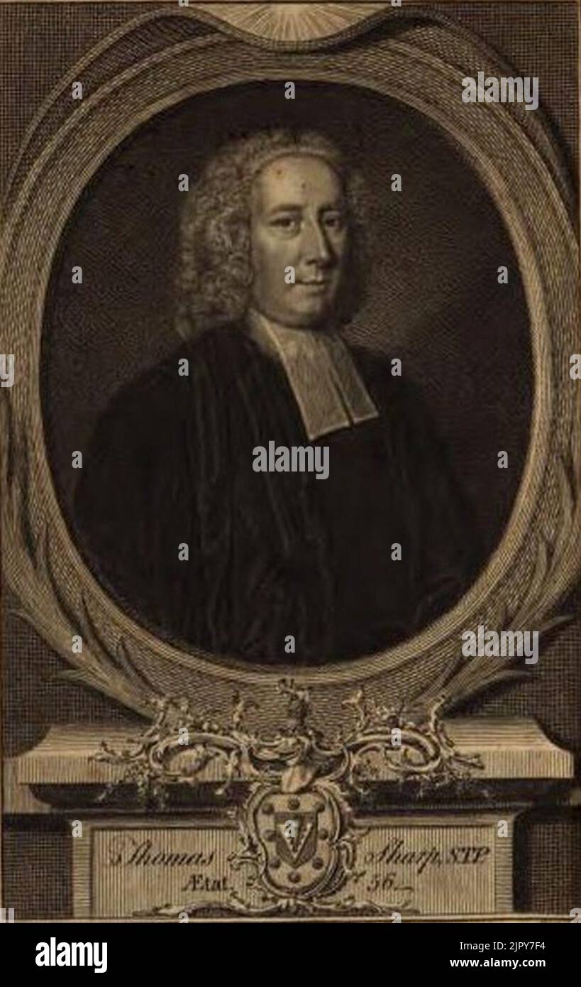 Thomas Sharp archdeacon Stock Photo - Alamy